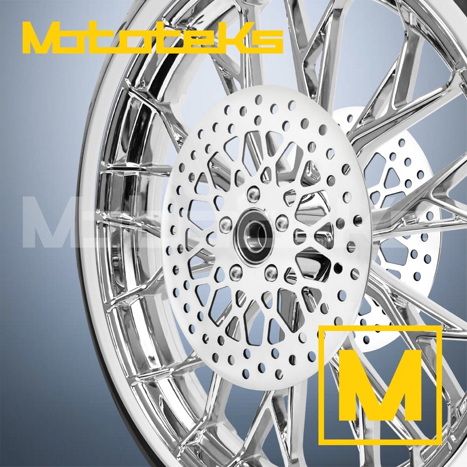 21" 21X3.5 RAIDER MAG WHEEL CHROME FOR HARLEY TOURING MODELS FRONT RIM ...