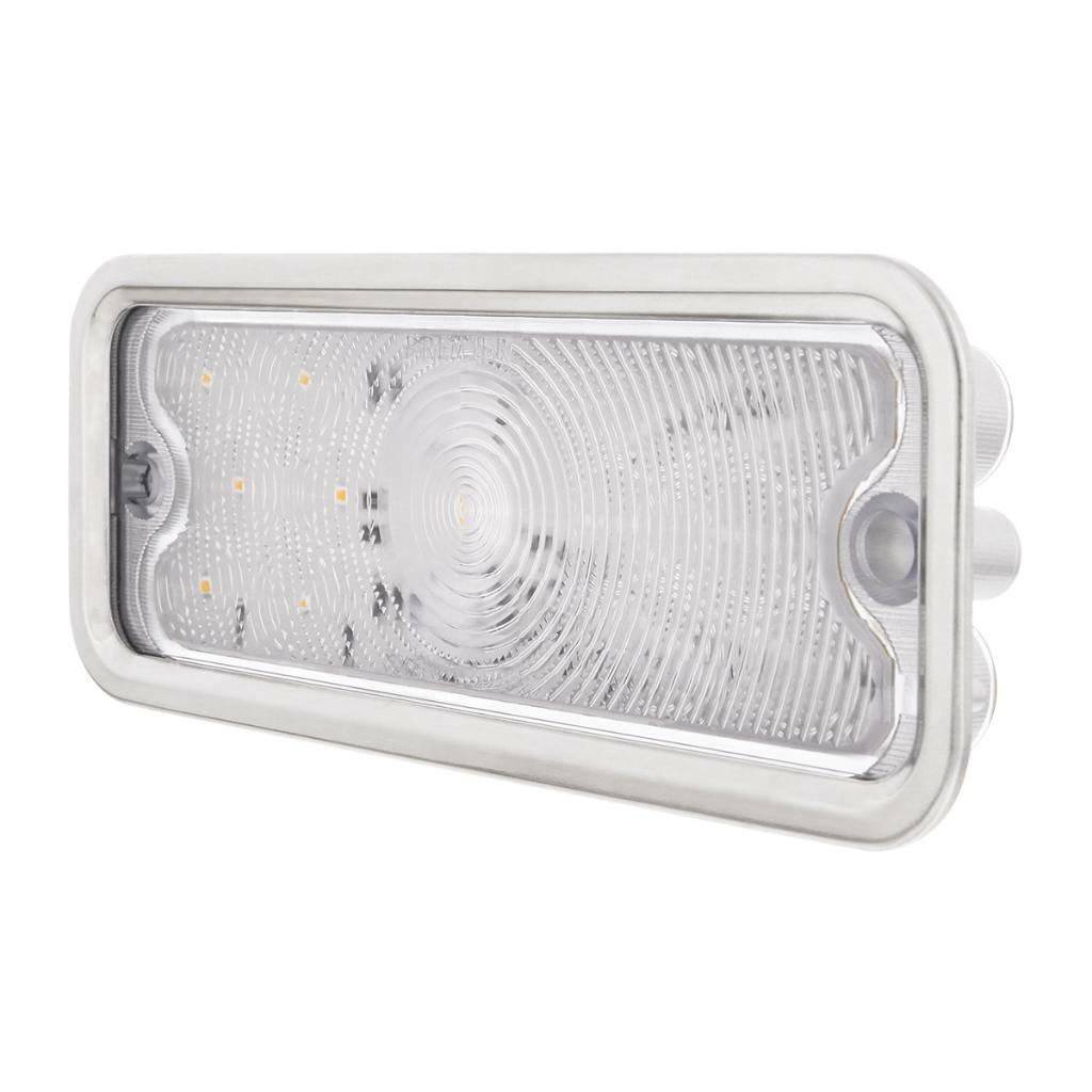 United Pacific Clear Lens LED Front Parking Light Set 1973-1980 Chevy ...