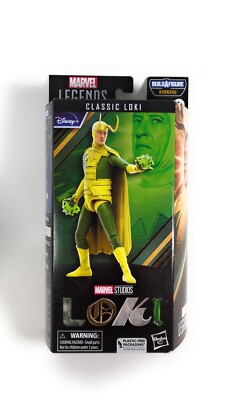 Marvel Legends Marvel Studios Classic Loki Action Figure & BAF Part ...