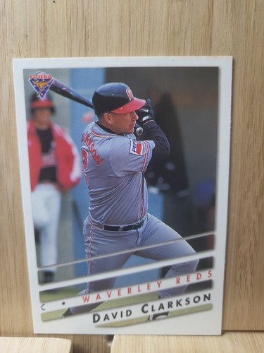 DAVID CLARKSON🏆 1995 Futera #62 ABL REDS Baseball Card 🏆 FREE POST ...