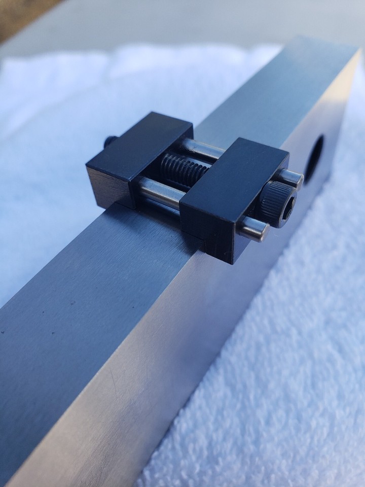 Vise jaw work stop locator for milling vises. Fits jaw 3/8"-1" Made in ...