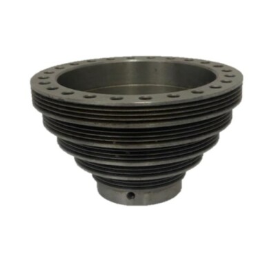 New Myford 5 Step Cast Iron Poly-V Pulley For Mystro Wood Working Lathe ...