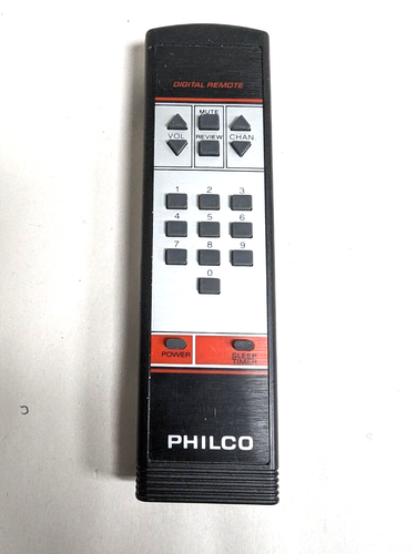 Vintage Philco DIGITAL TV Remote MCM 70's | eBay