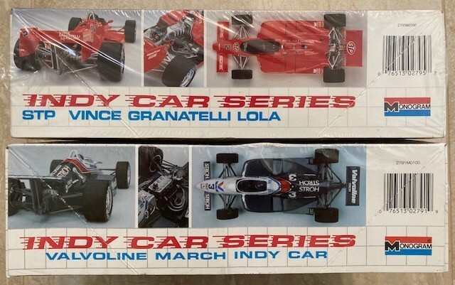 Monogram 1/24 CART Valvoline March and STP Lola - FACTORY SEALED | eBay