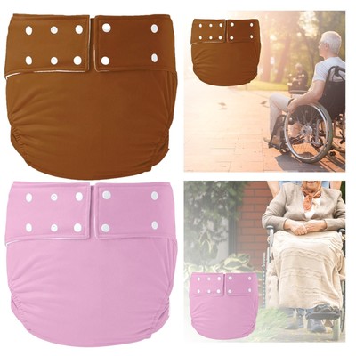 Leakproof Adult Diaper Reusable for Adults Adult Nappy for Men or Women ...