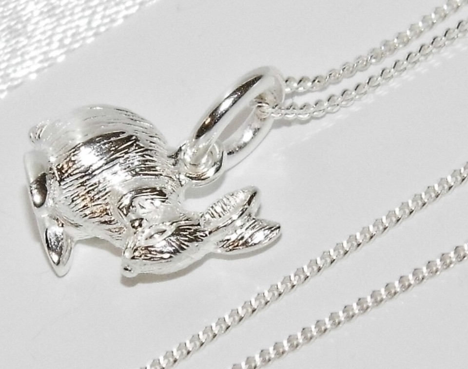 Sterling Silver Bunny Rabbit Pendant / Necklace - Choice of Chain | eBay UK