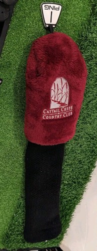 Vintage Rare Ping Golf Driver Headcover Sock/Plush Cattail Creek ...