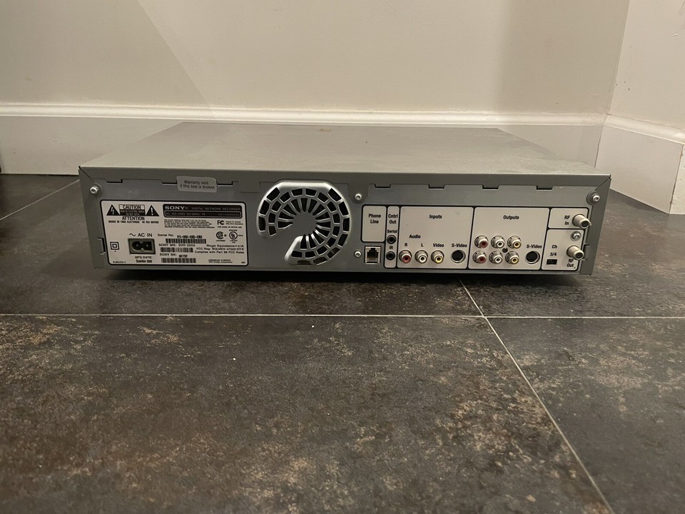 SONY SVR-2000 TiVo DVR 30 Hrs Digital Network Recorder + REMOTE and ...
