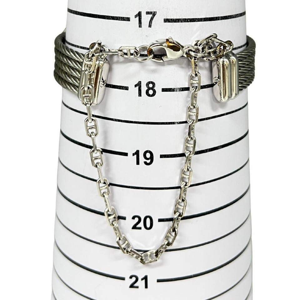 Charriol Saint-Tropez Shell Dial Quartz Ladies Watch Silver 20mm Used ...