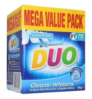 Duo Laundry Powder Cleans & White 5kg - 1 Pack | eBay