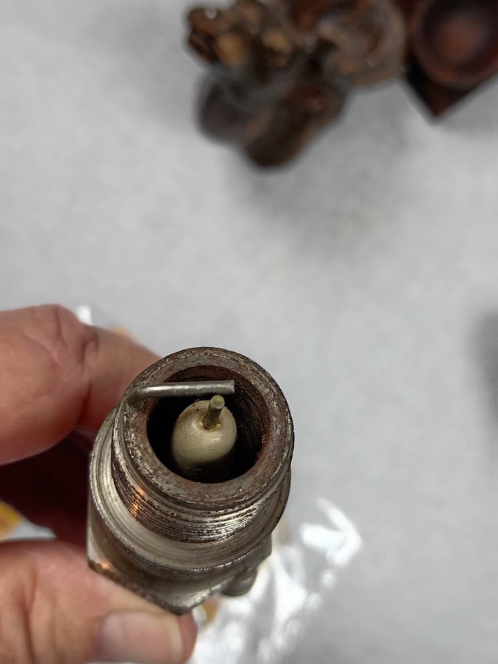Vintage 7/8” Pipe Rentz Lighthouse, Visible Firing Spark Plug ...