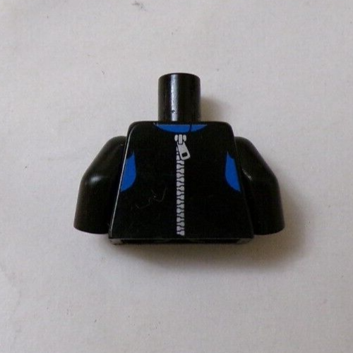 Lego x1 Mini Torso Male Diver Wetsuit, Back Zipper, 973pb1435c01 (028 ...