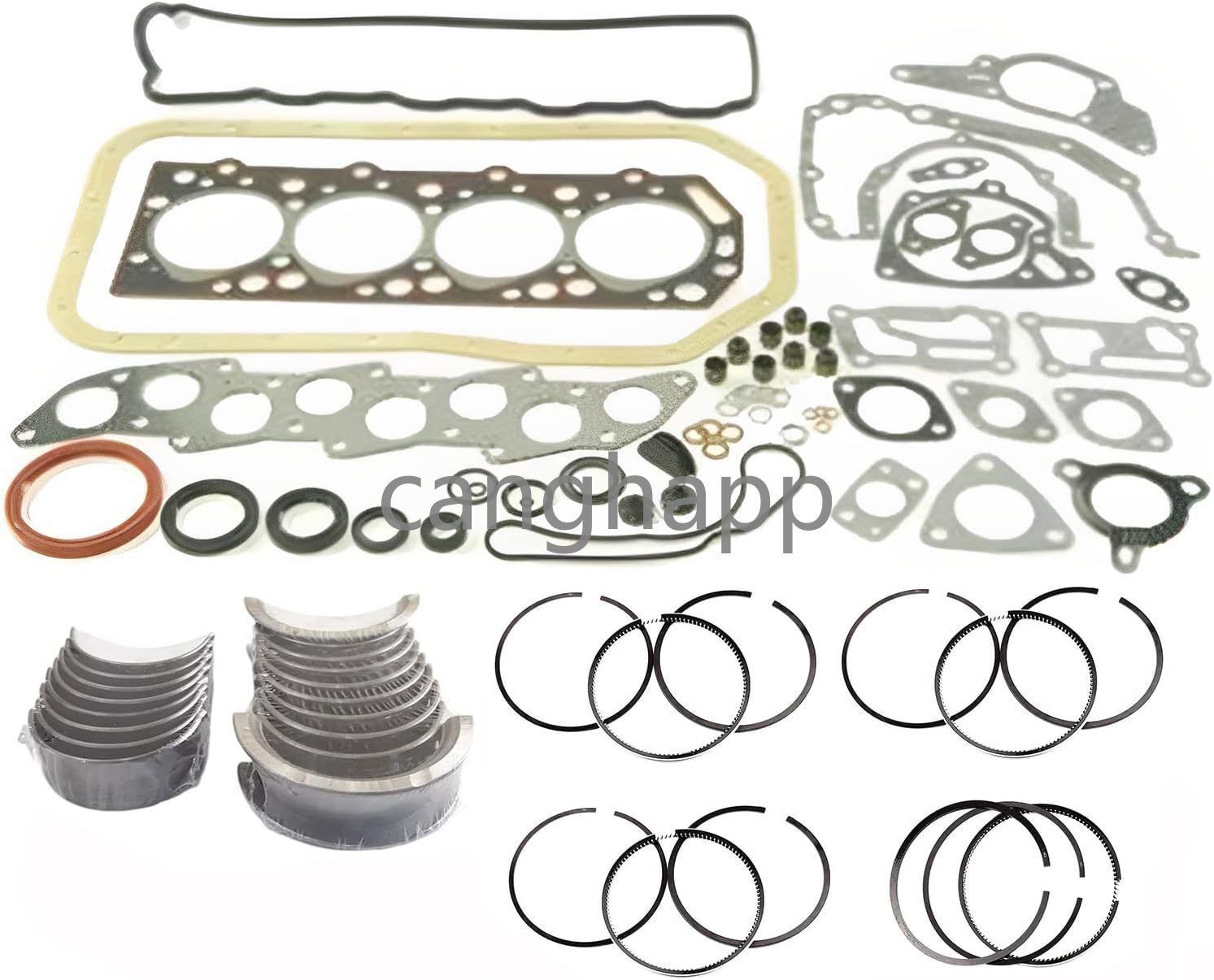 4D56 4D56T Overhaul Re-ring Kit For Mitsubishi SOHC 8-Valve Triton ...