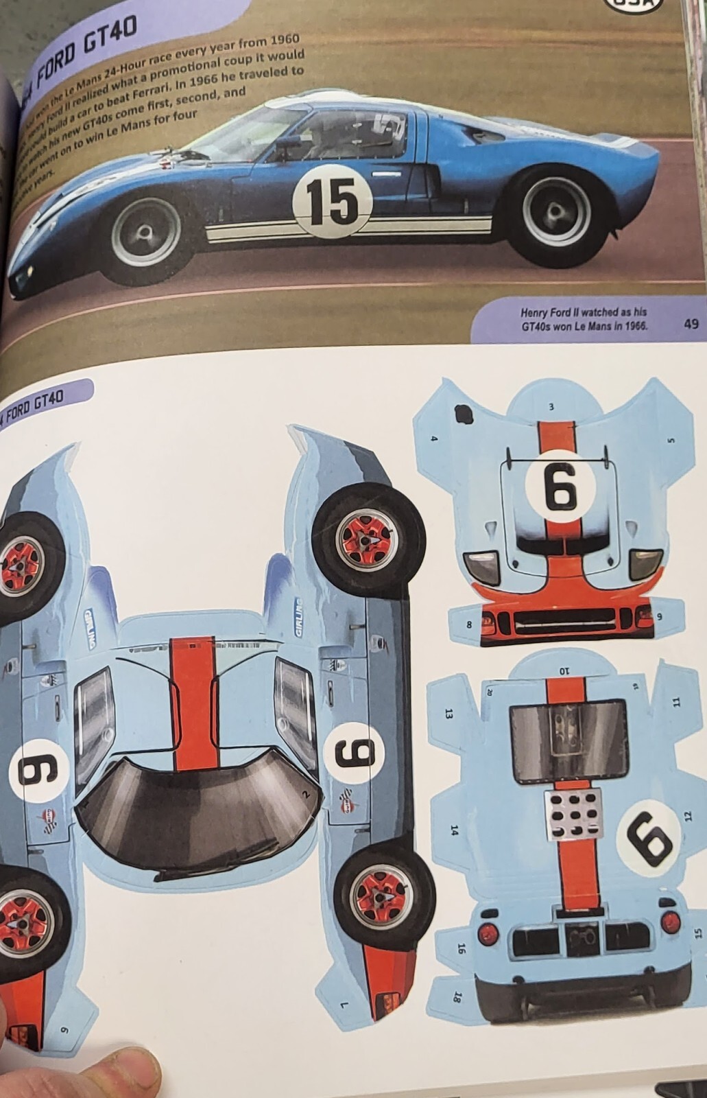 Paper Model Car, Build a car from History, DIY, Craft, Hobby, Kids ...