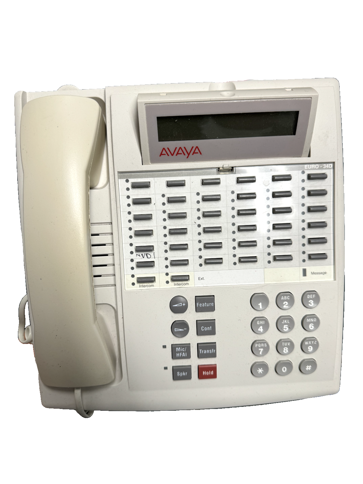 Avaya Partner 34D Display Business Telephone White 107305062 | eBay