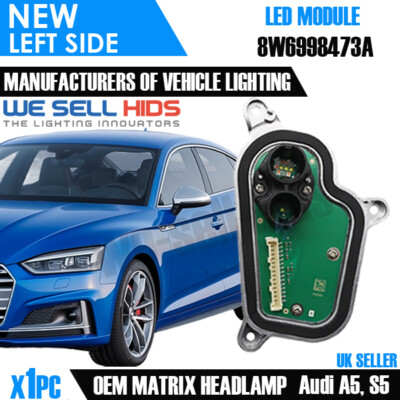 1X AUDI A5 S5 RS5 8W LED MATRIX HEADLIGHT DRL Turn MODULE 8W6998473A ...