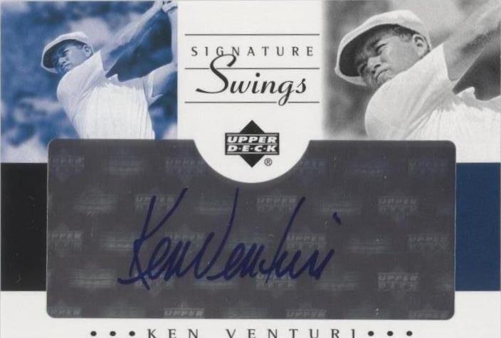 2002 SP Game Used Edition - Signature Swings Ken Venturi #SS-KV (AU) for sale online | eBay