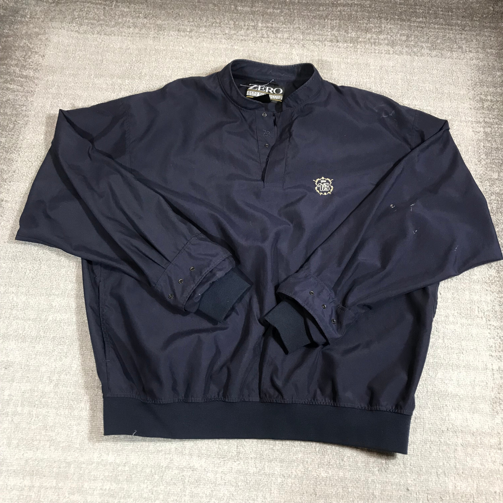 ZERO RESTRICTION Jacket Mens Extra Large Snap Pullove… - Gem