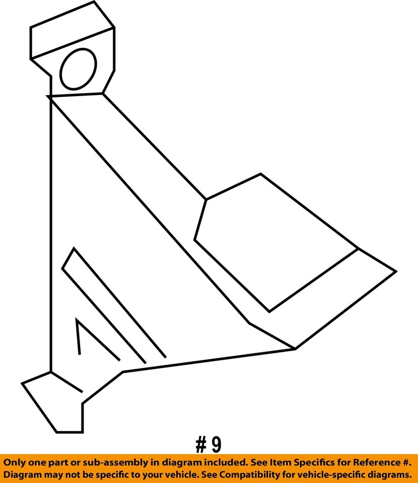 FORD OEM 18-22 EcoSport Radiator Support-Mount Bracket GN1Z8A193A | eBay
