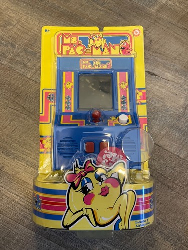 Basic Fun Arcade Classics Ms Pac-Man Retro Mini Arcade Game Handheld ...
