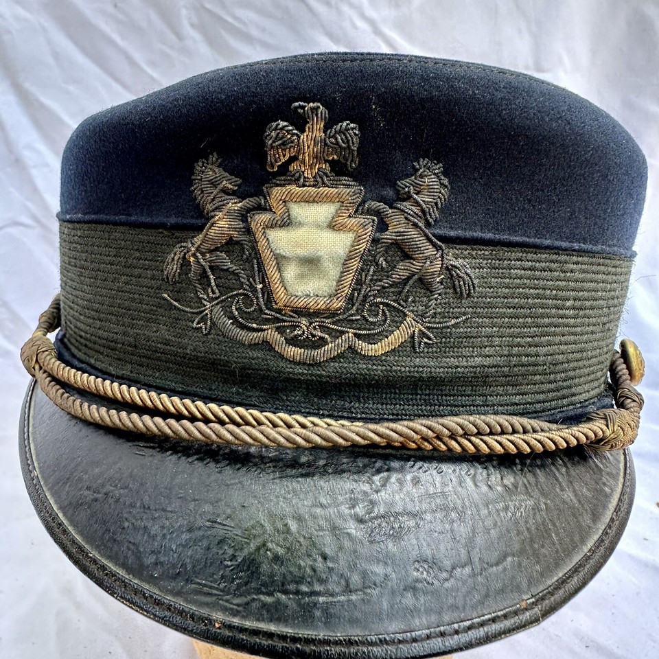 Span Am War US Army Hat Pennsylvania Volunteers Bullion Insignia ...