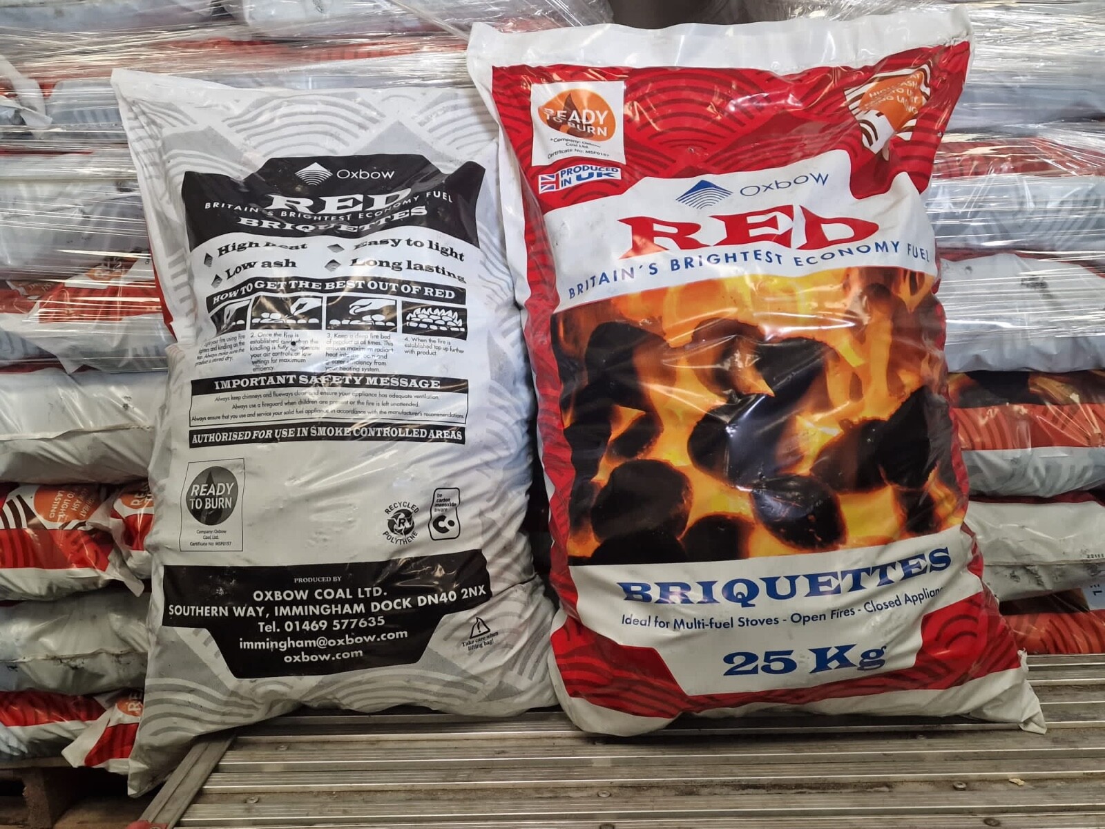 1/4 tonne oxbow Red Smokeless coal | eBay UK