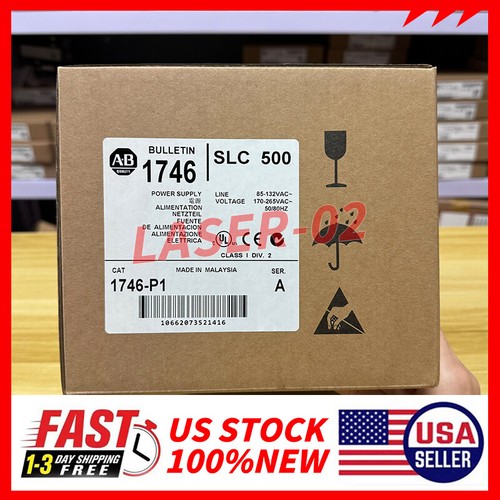 New Sealed Allen Bradley 1746-P1 SER A SLC 500 Power Supply Rack Module ...
