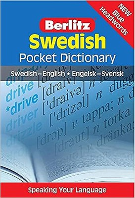 Swedish Pocket Dictionary: Swedish-English/Engelsk-Svensk (Berlitz ...