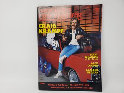Modern Drummer Magazine May 1986 Craig Krampf Alex Cooper Terry ...