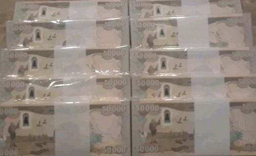 1/2 MILLION 500,000 10x50,000 IRAQI DINAR IQD 2021+ UNCIRC. AUTHENTIC ...