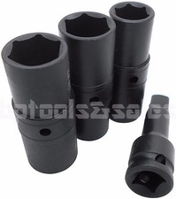 Craftsman 4pc Flip Impact Socket Set Wheel Lug Hub Nut Lugnut Remover ...