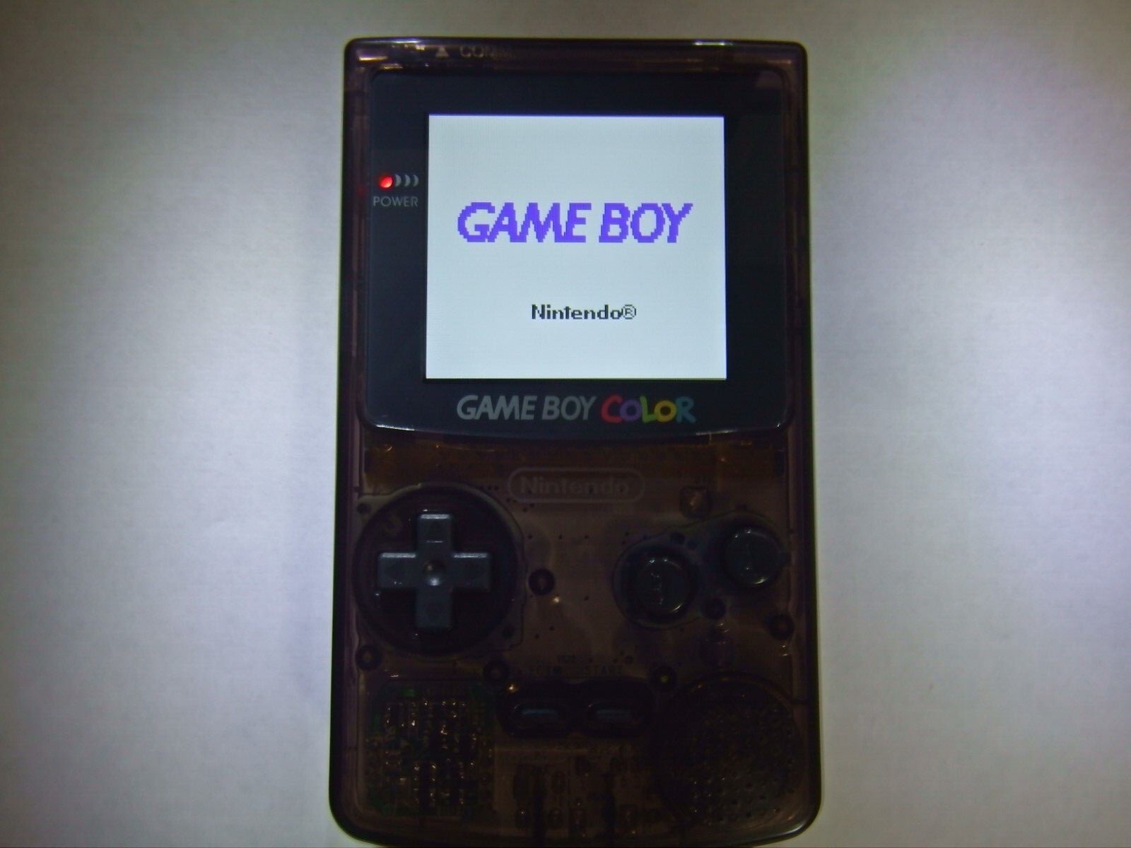 Nintendo Game Boy Color Handheld System - Atomic Purple for sale online ...