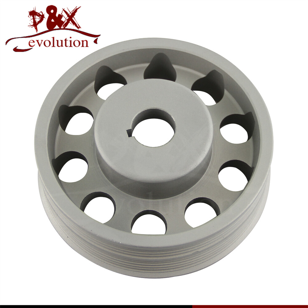 Aluminum Crankshaft Crank Pulley for Subaru Impreza WRX STI Legacy ...