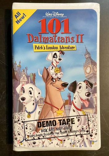 101 Dalmatians II Demo VHS Tape Disney RARE | eBay