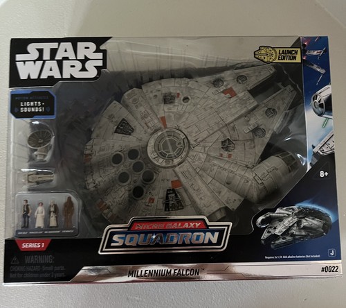 Star Wars Micro Galaxy Squadron Launch Edition Millennium Falcon ...
