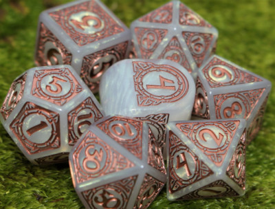 Viking Modern Dice Set: Niflheim - 7 Piece Tabletop Gaming D&D RPG 5e ...