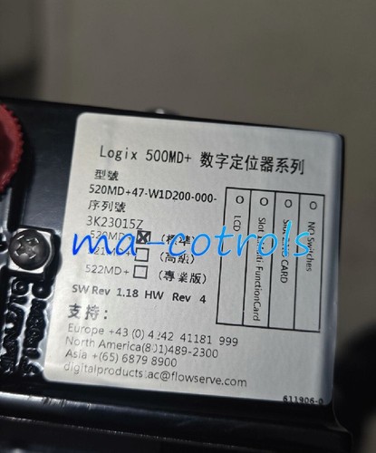 520MD+47-W1D200-000- positioner 520MD+47-W1D200-000- logix 500md+ new ...