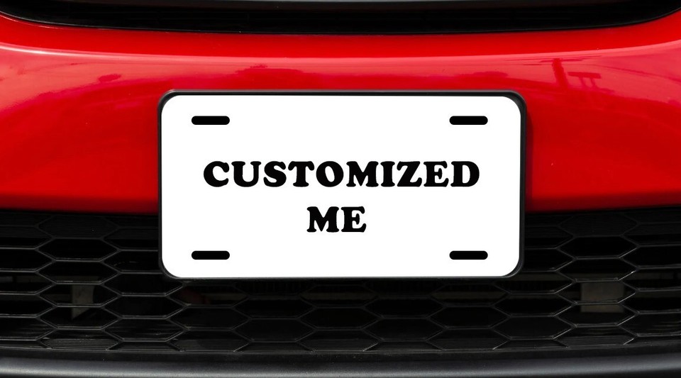 Custom License plate Car Tag Personalized (Your Name & Color Only ...