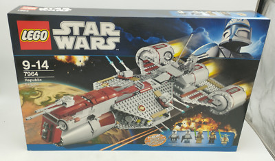 LEGO 7964 Star Wars Republic Frigate Clone Wars EOL NEW MISB SEALED ...
