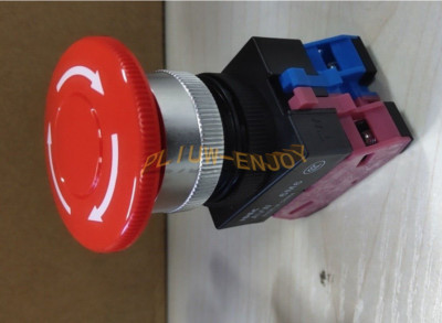 1PCS emergency stop button AVW411R 22mm | eBay