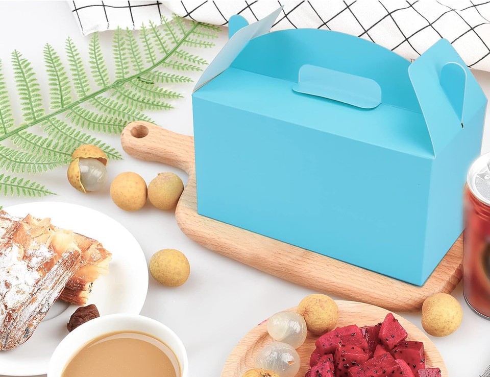 HUAPRINT Blue Treat Boxes Large Bulk,Gable 1 Count (Pack of 30), | eBay