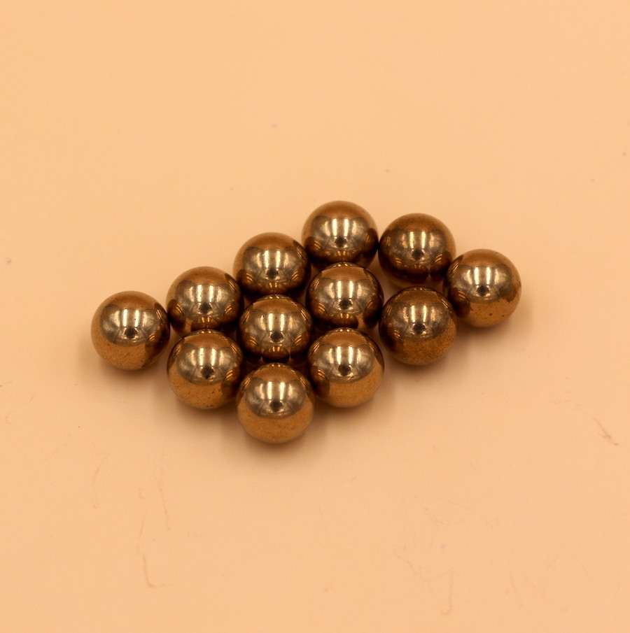 1/2'' (12.7mm) 50pcs Brass (H62) Solid Balls Loose Bearing Ball High ...
