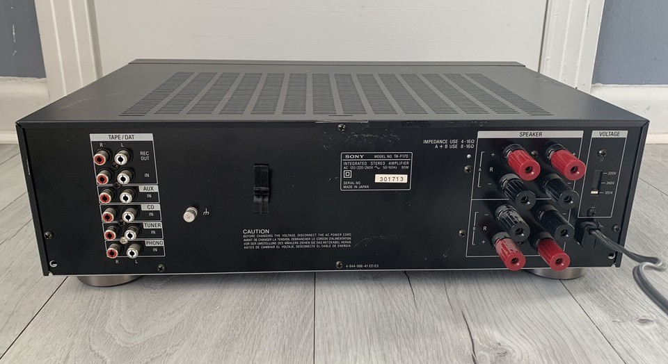 Sony TA-F170 Integrated Stereo Amplifier | eBay