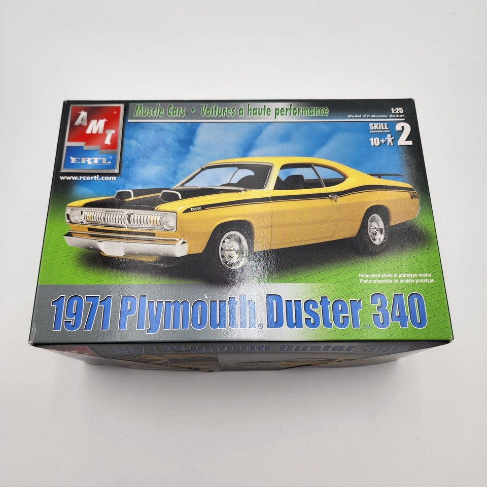 AMT/ERTL 1/25 1971 Plymouth Duster 340 31990 Parts Instruction Booklet ...