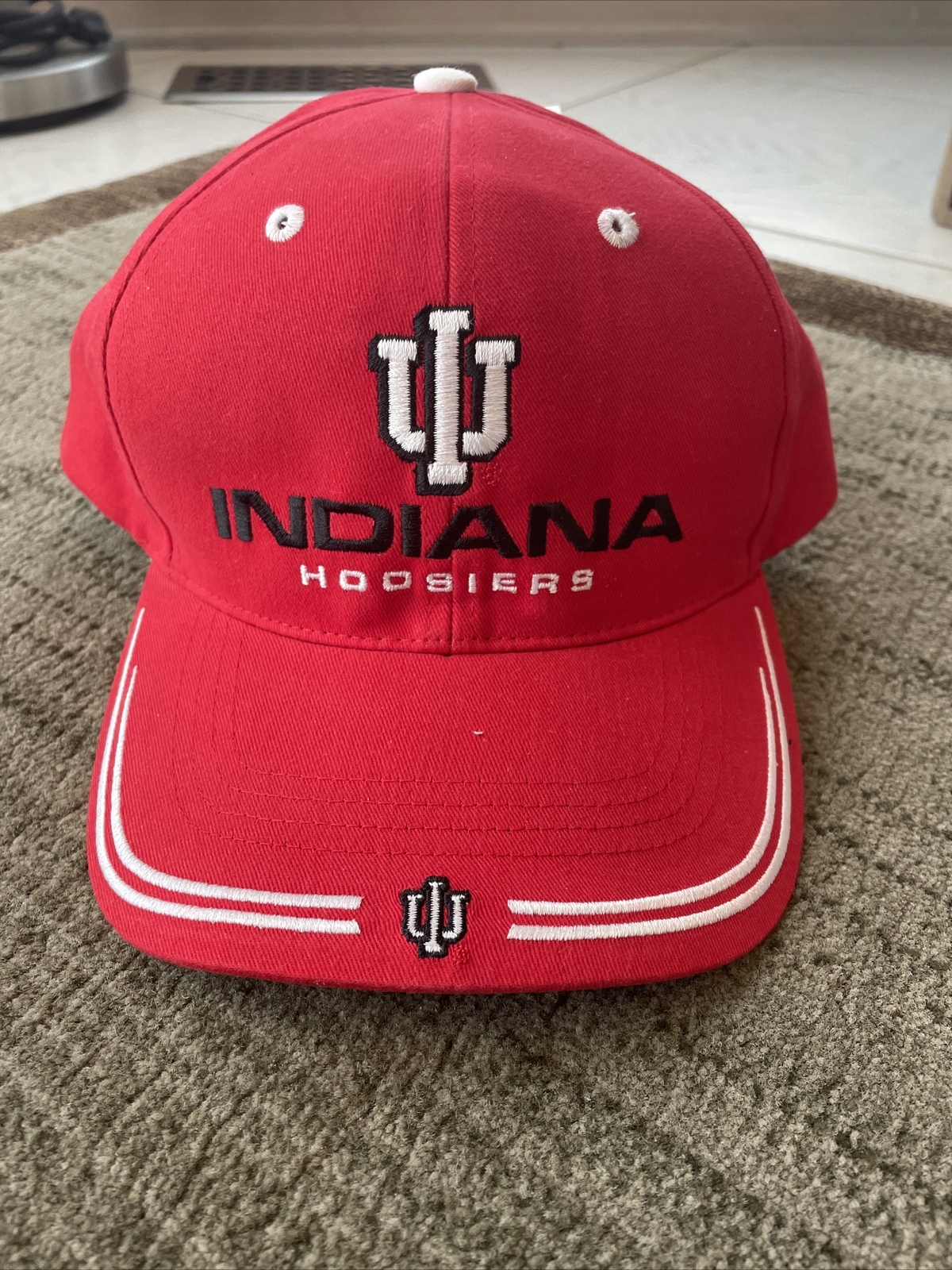 Vintage Twins Indiana University Hoosiers Dad Hat Cap VTG New NWT | eBay