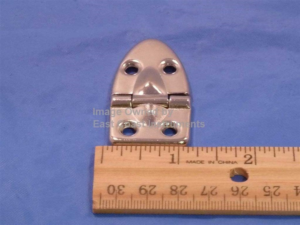 Small nickel case hinge for clarinets,flute, violin & smaller ...