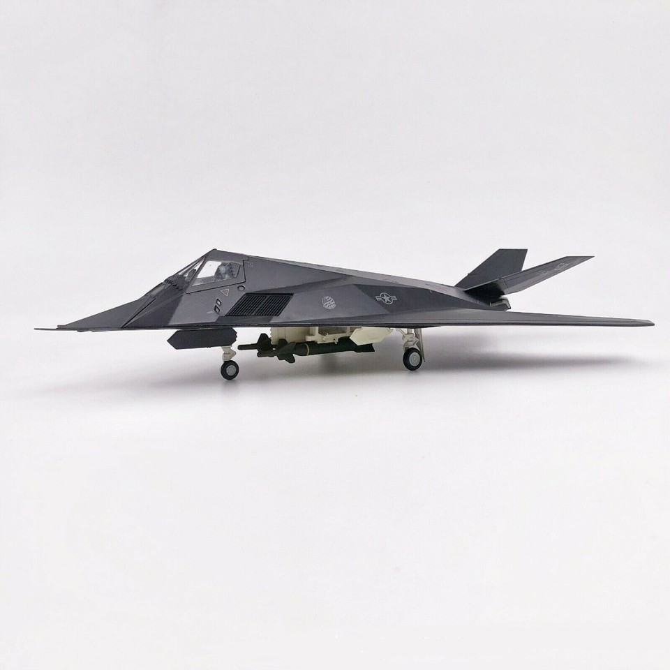 1/72 F117 Attack Aircraft Nighthawk Model Diecast Airplane Military ...