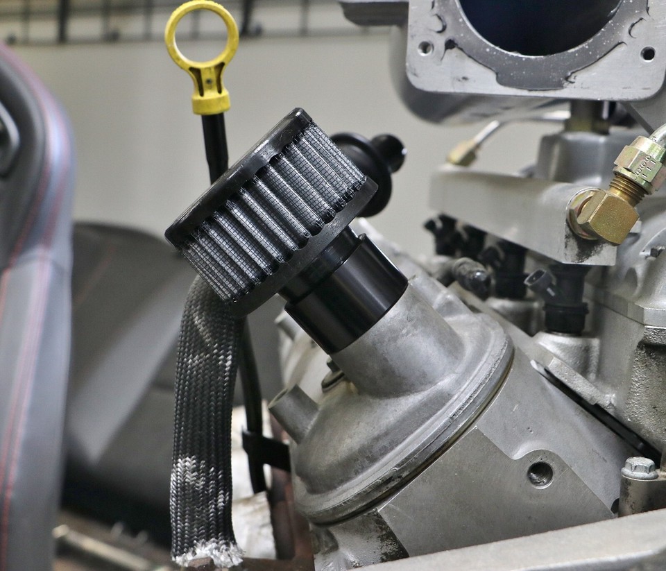 LSX LS1/LS6/LS2/LS3/LS7 Billet Aluminum Black Valve Cover Oil Cap ...