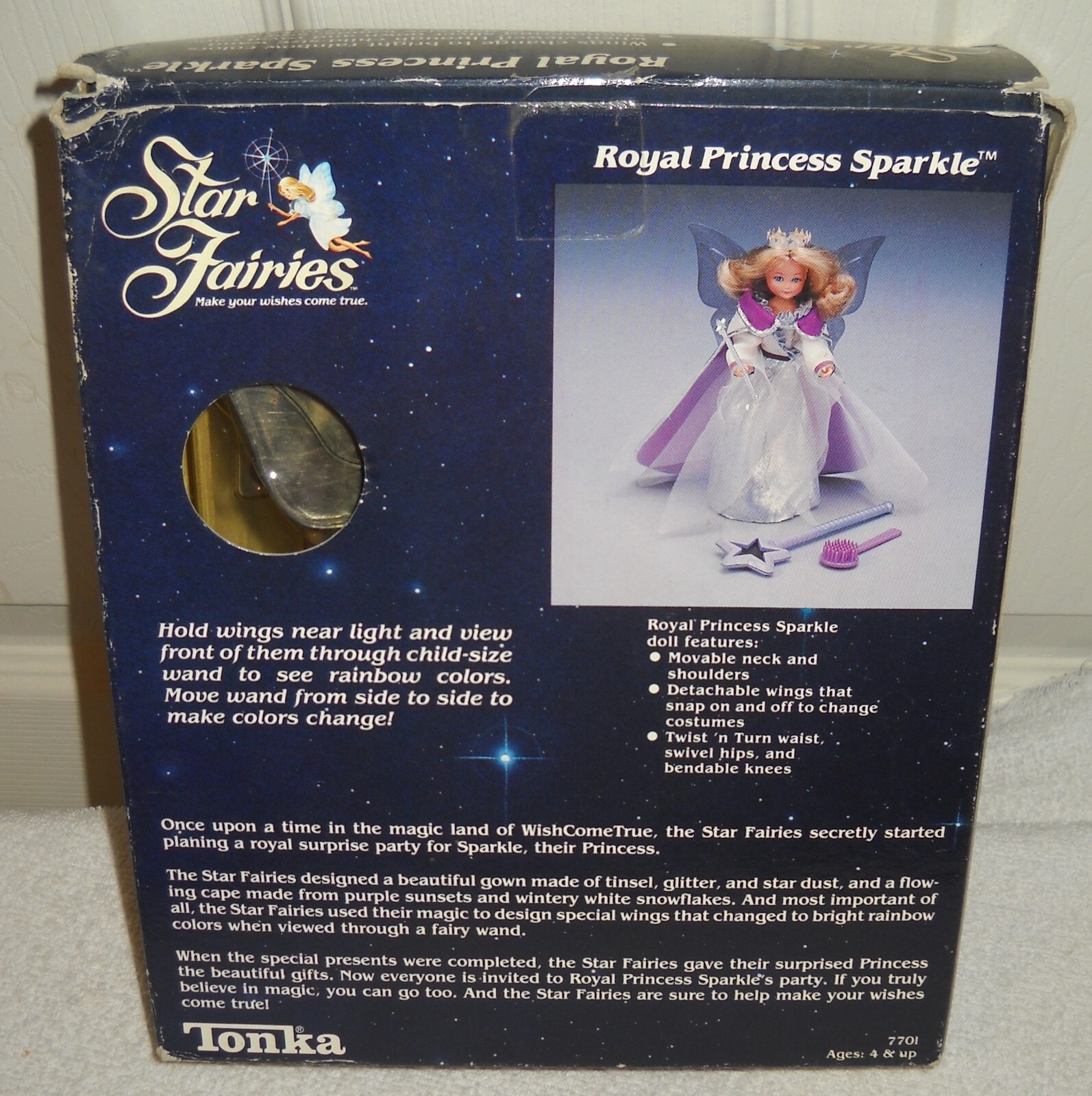 #11907 NRFB Vintage Tonka Star Fairies Royal Princess Sparkle Doll | eBay
