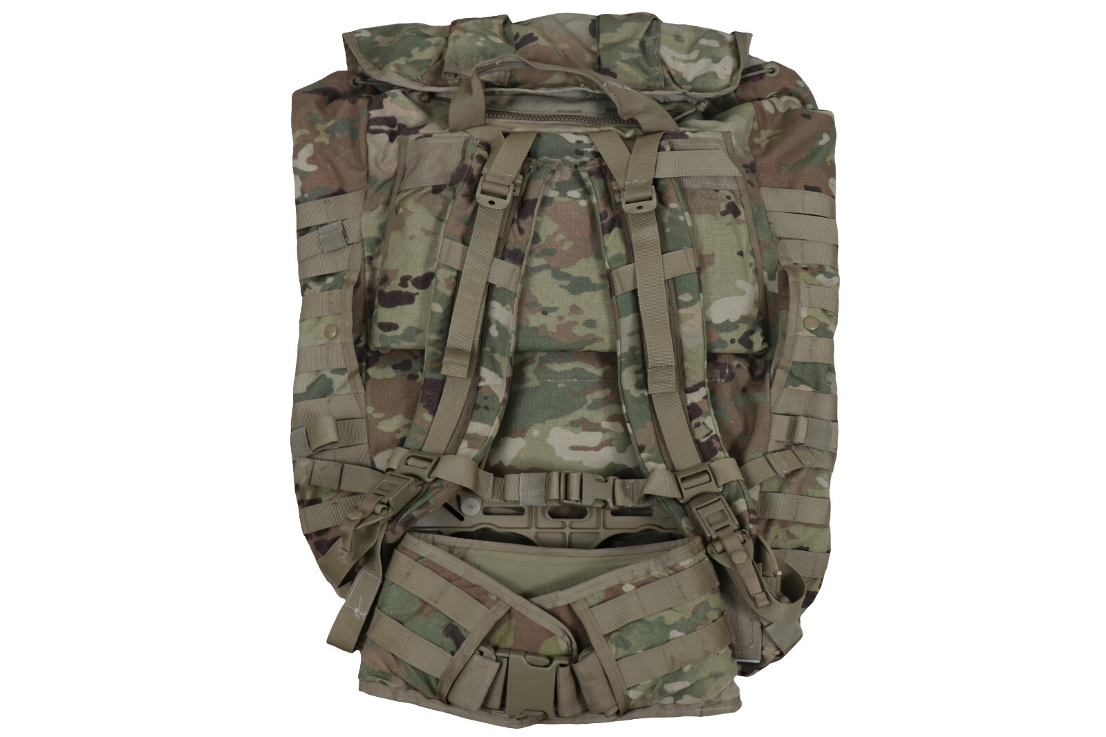COMPLETE US Army OCP Molle 4000 Airborne Rucksack Bag Belt Frame Straps ...